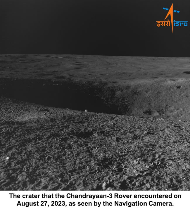 Chandrayaan-3 successfully landed on the Moon's surface, making India the first to land near the ...